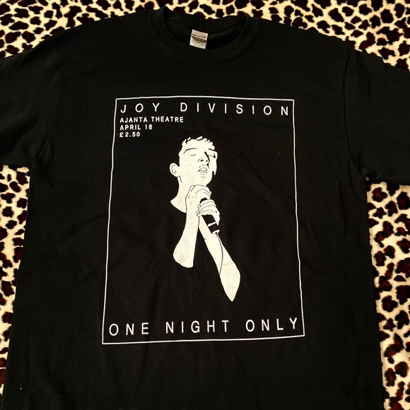 Gildan | Shirts | Joy Division Vintage Flyer Tee | Poshmark
